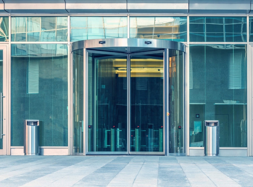 Shop Front and Entrance Door - Maruti Glazers Limited